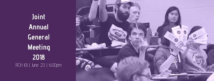 Joint Annual General Meeting 2018 - Waterloo Engineering Society